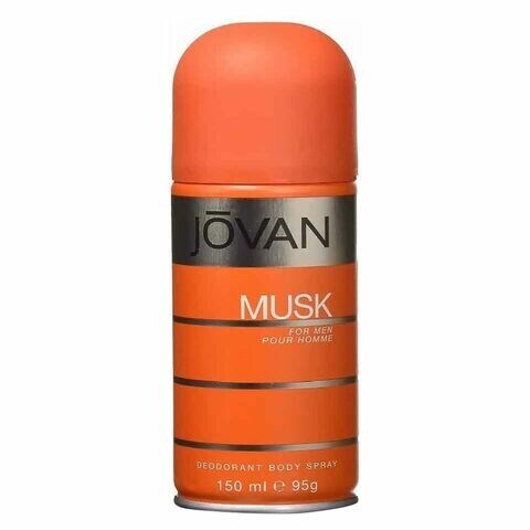 Jovan Men Musk Deodorant Body Spray 150 ml price in Kuwait | Carrefour ...