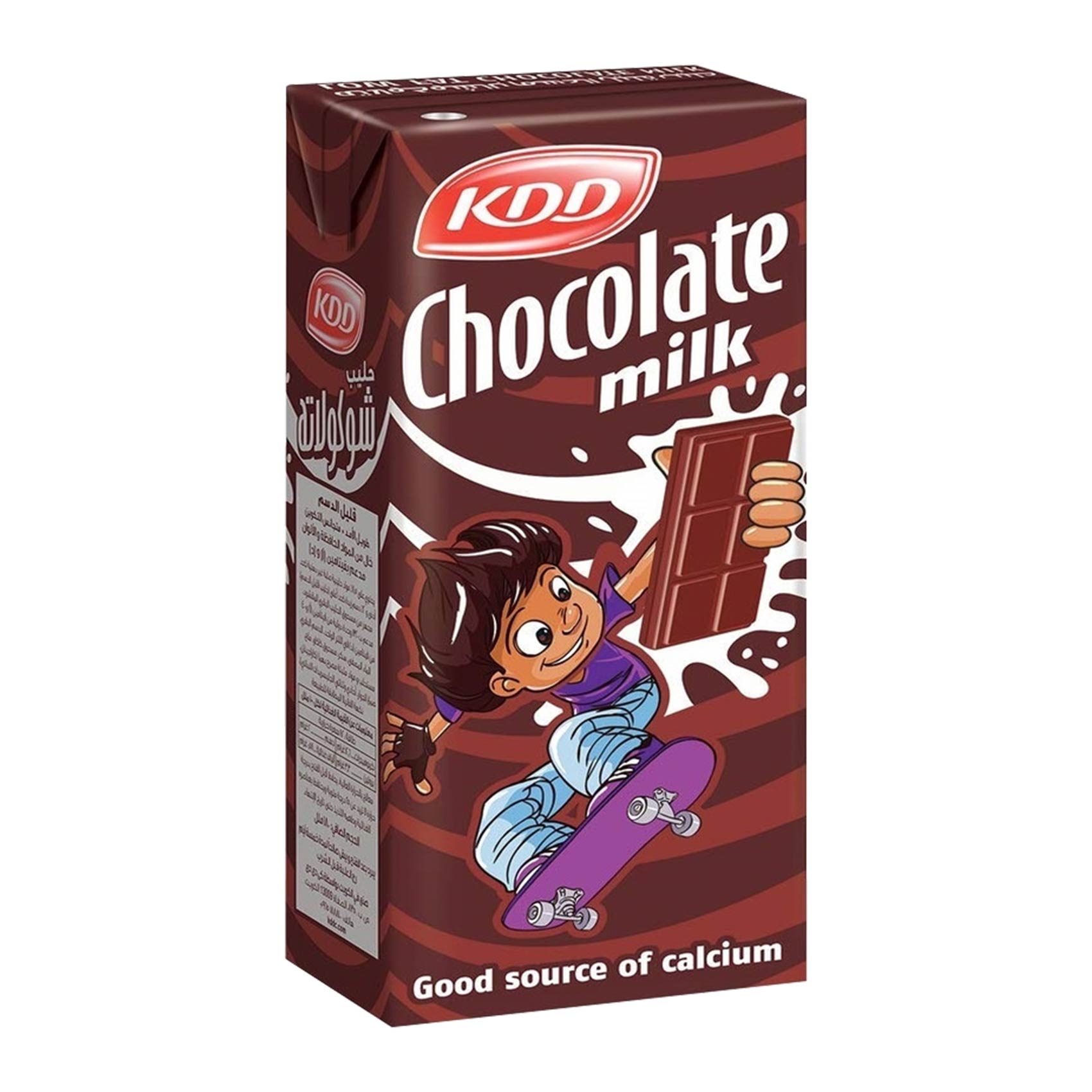 Buy Kdd Uht Chocolate Milk 250ml Online | Carrefour KSA
