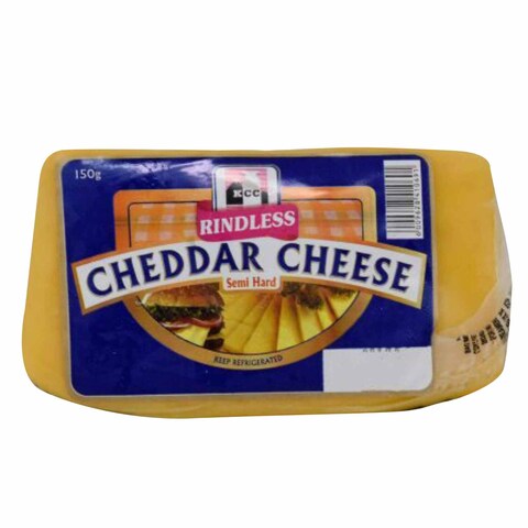 Buy Kcc Rindless Cheddar Cheese 150G Online | Carrefour Kenya
