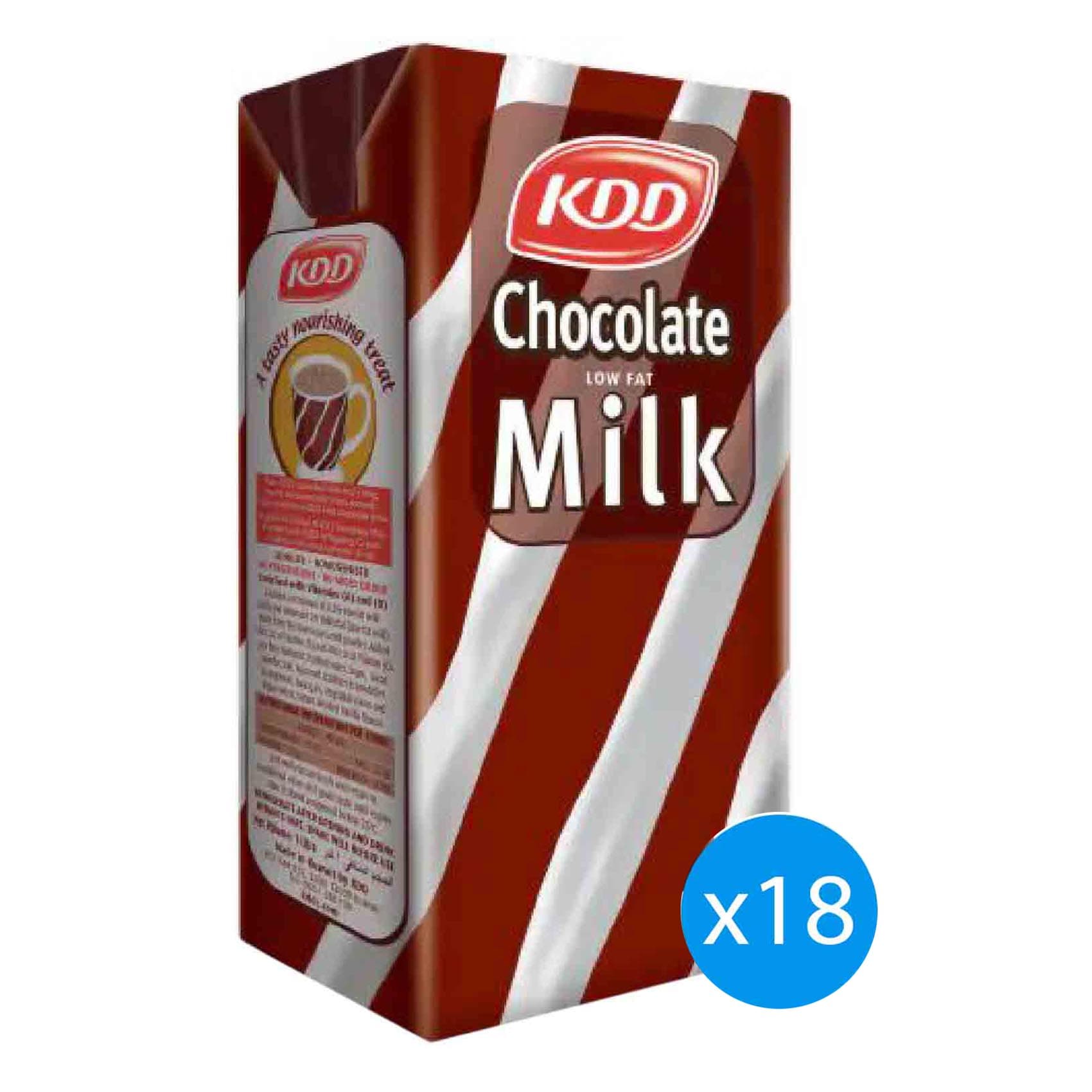 Buy Kdd Uht Chocolate Milk 250ml ×18 Online | Carrefour KSA