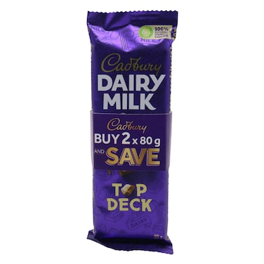 Buy Cadbury Dairy Milk Top Deck Chocolate 80g Online | Carrefour Kenya