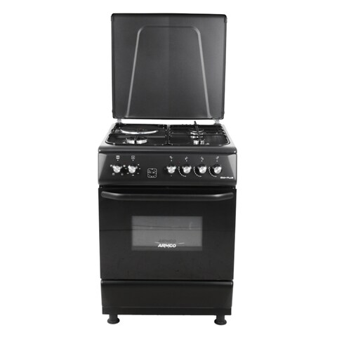 Buy Armco Gcf6631Qxbk 3 Gas Electric Gas Cooker 60X60Cm 2000W Black ...