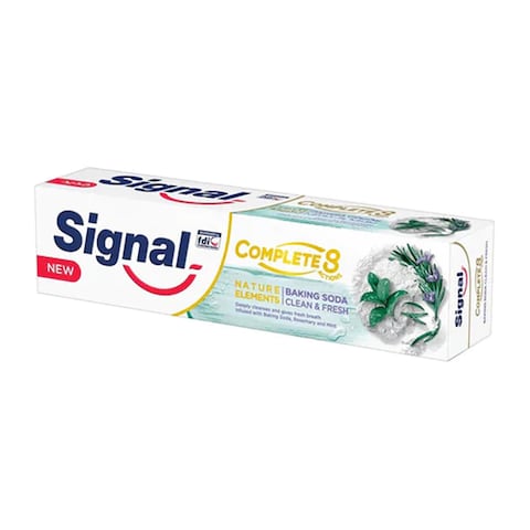 Buy Signal Tooth Paste Complete 8 Soda 100ML Online | Carrefour Lebanon