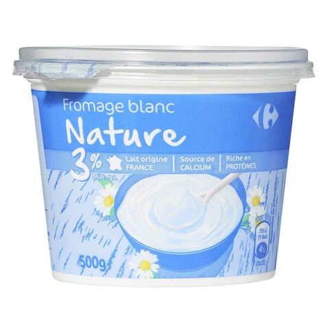 Buy Carrefour 20% Plain White Cheese 500g Online | Carrefour Kenya
