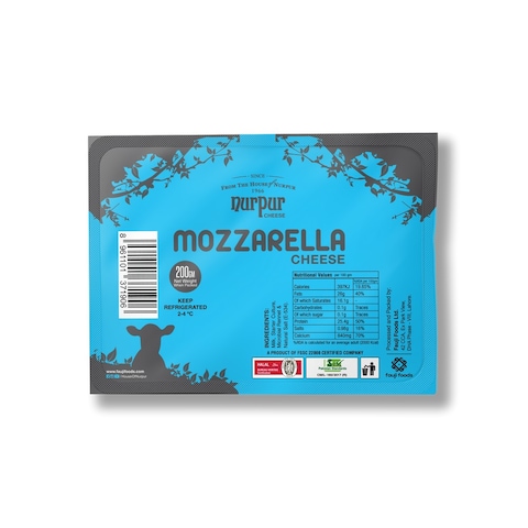 Buy Nurpur Mozzarella Cheese 200 gr Online | Carrefour Pakistan