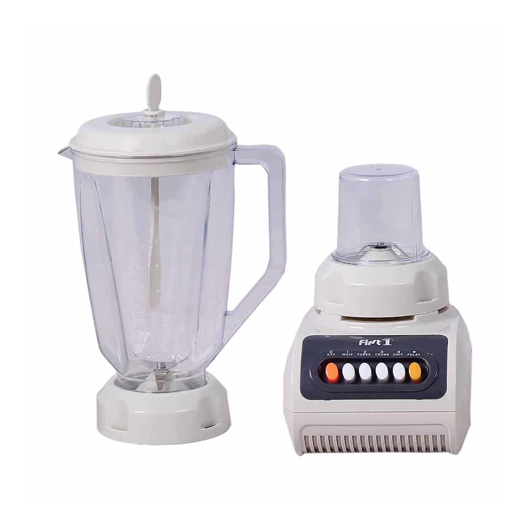 Buy First One Blender - 300 Watt - White - F1111 Online | Carrefour Egypt