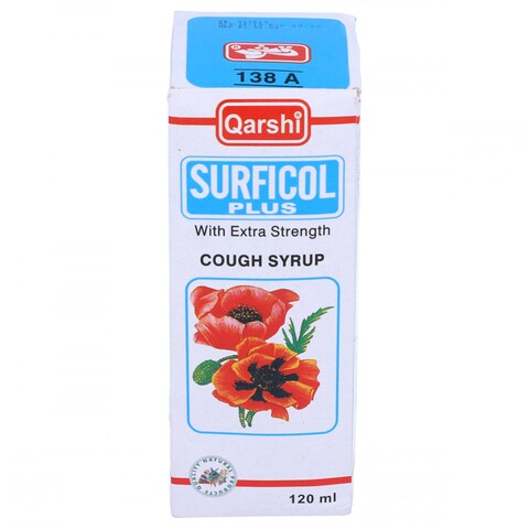 Buy Qarshi Surficol Plus with Extra Strength Cough Syrup 120 ml Online ...