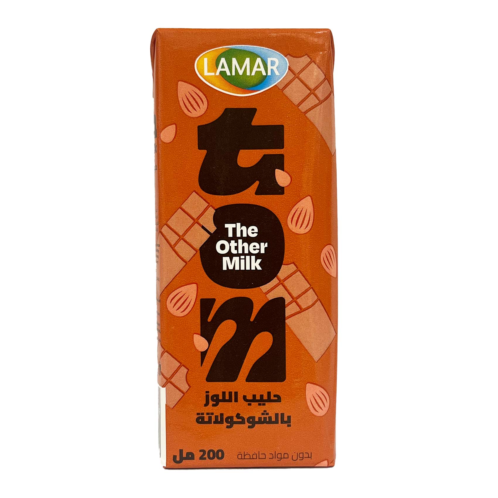 Buy Lamar Tom Chocolate Almond Milk - 200 ml Online | Carrefour Egypt