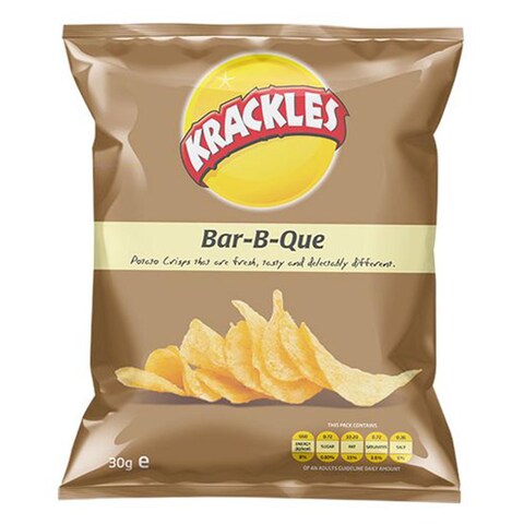 Buy Krackles Barbeque Potato Chips 30G Online | Carrefour Kenya