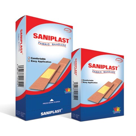 Buy Sani Plast Fabric Bandage 20 pcs Online | Carrefour Pakistan