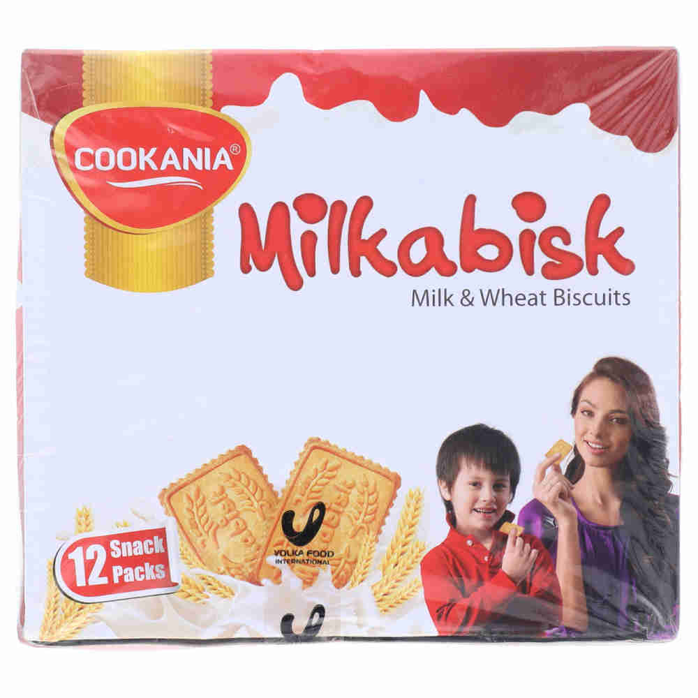 Buy Cookania Milkabisk Snack Pack (Pack of 12) Online | Carrefour Pakistan