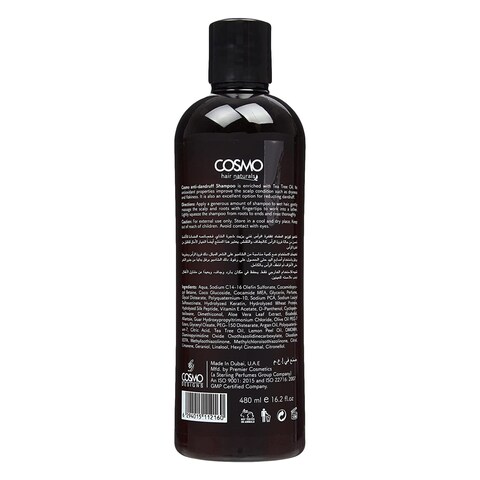 Buy Cosmo Shampoo Tea Tree Oil 480Ml Online | Carrefour Kenya