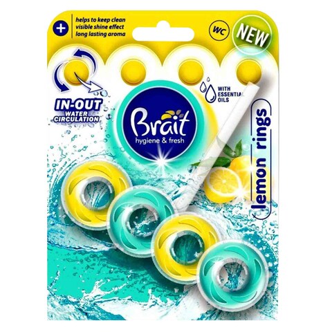 Buy Brait Toilet Rings Lemon40G Online | Carrefour Kenya