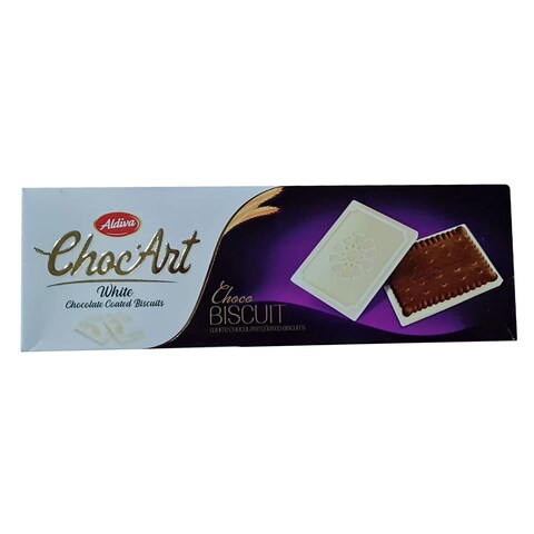Aldiva Chocart White Chocolate Biscuits 100g Online | Carrefour Lebanon