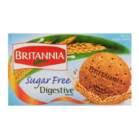 Buy Britannia Digestive Sugar Free Biscuits 200 gr Online | Carrefour ...