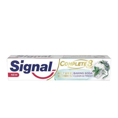 Buy Signal Complete 8 Toothpaste - Baking Soda - 50 Ml Online ...
