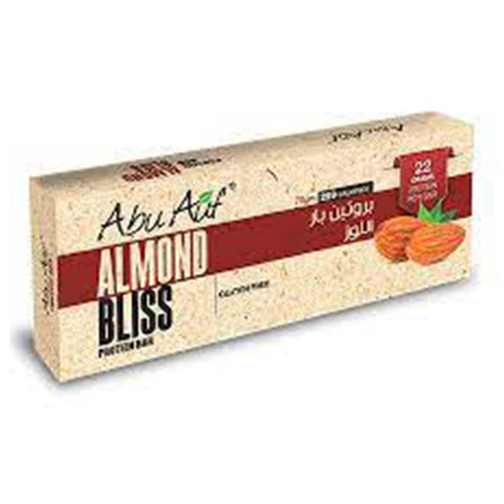 Buy Abu Auf Almond Protein Bar - 70 gram Online | Carrefour Egypt