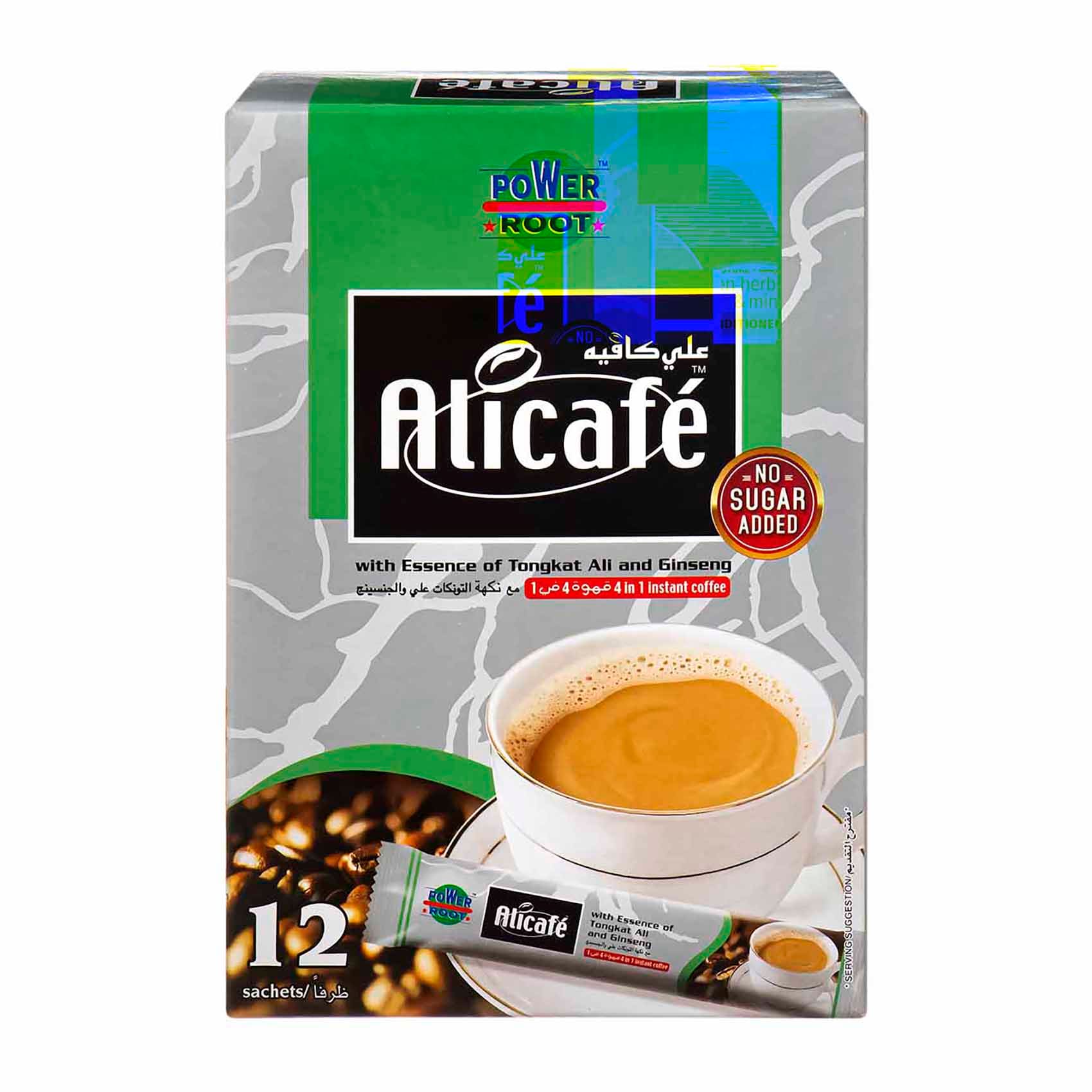 Buy Ali Café 4in1 Instant Coffee, 12 gm - Pack of 12 Online | Carrefour ...