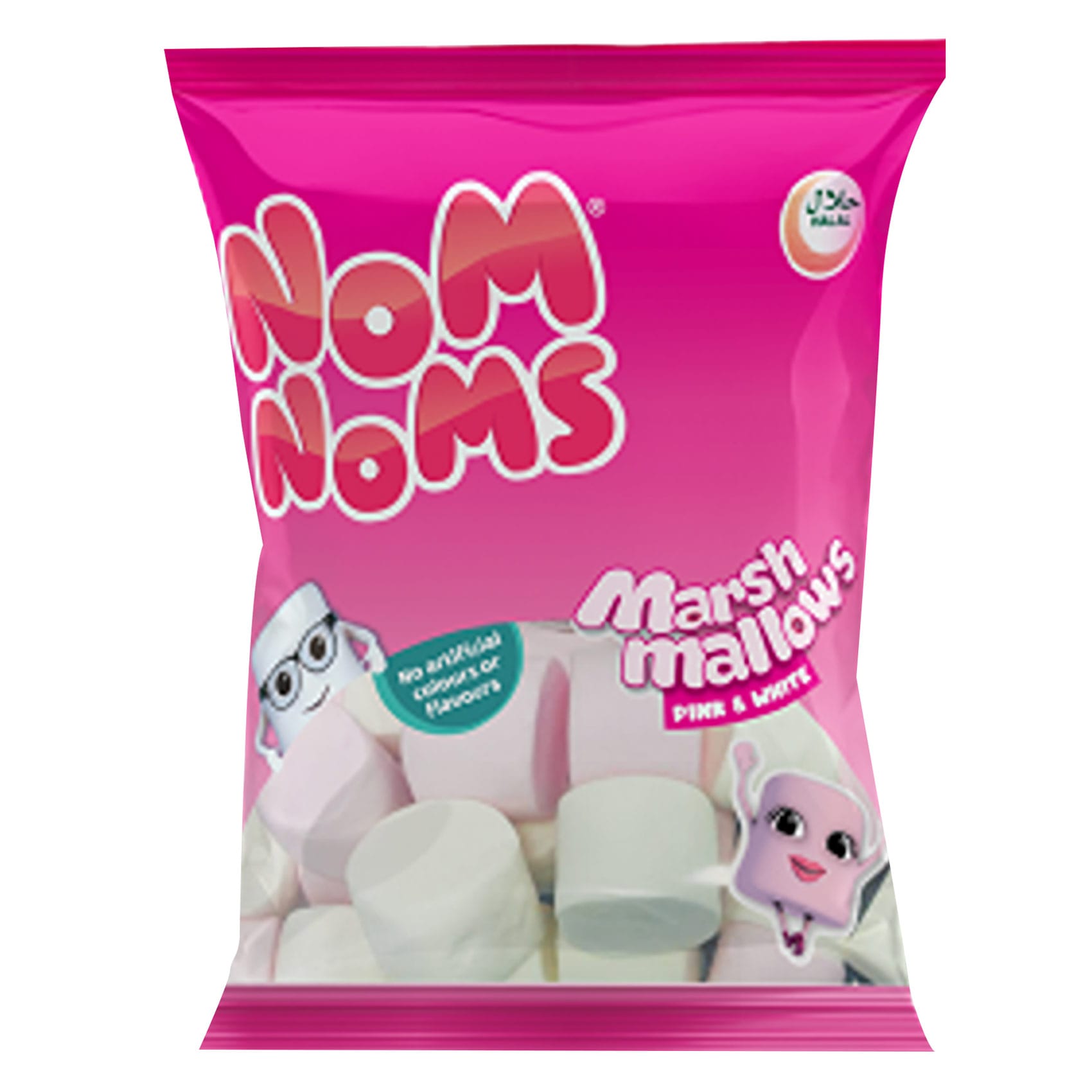 Buy Nom Noms Pink And White Marshmallows 150g Online | Carrefour Kenya