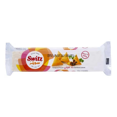 Buy Switz Mini Sambosa Leaves 250g Online | Carrefour UAE