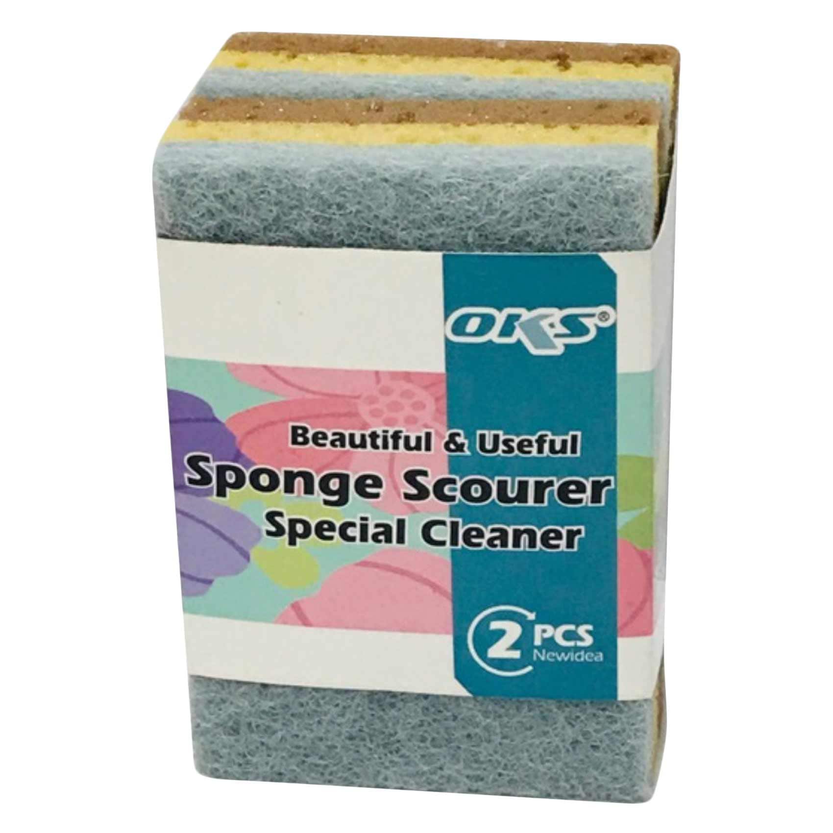 Buy Oks Sponge Scourer Pad 10g x 2 Pieces Online | Carrefour Kenya