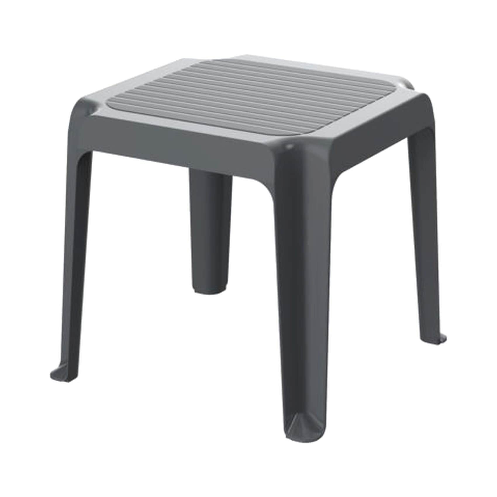 Buy Cosmoplast Regina Plastic Low Table Dark Brown Online | Carrefour UAE