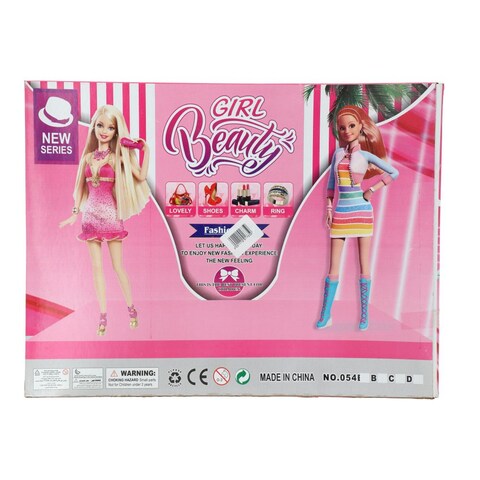 Buy Girl Beauty Doll Toy Set Online | Carrefour Pakistan