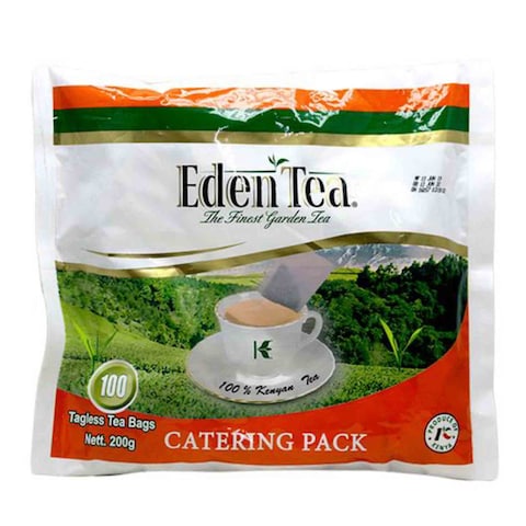 Buy Eden Tea Tagless Black Tea Bags 200g (100 Pieces) Online | Carrefour Kenya