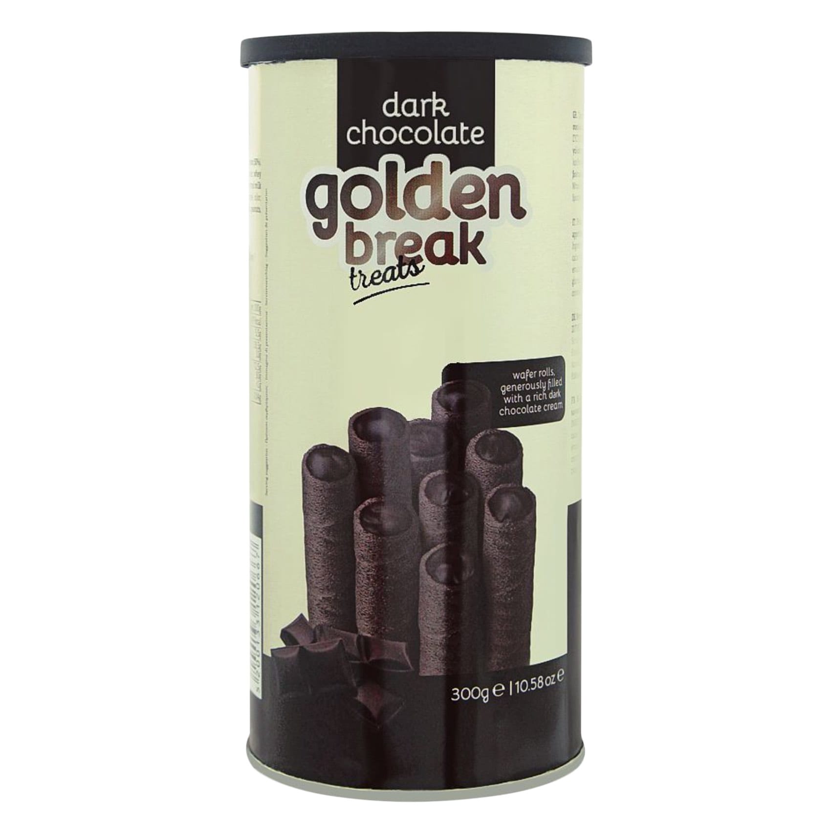 Buy Golden Break Dark Chocolate Wafer Rolls 300g Online | Carrefour Kenya