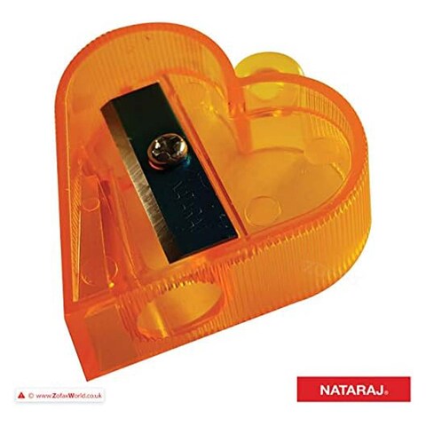 Buy Nataraj-Neon Sharpener Heart Online | Carrefour Egypt