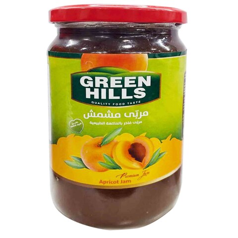 Green Hills Jam Apricot 840 Gram Online | Carrefour Jordan