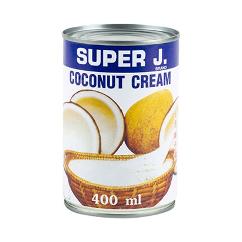 Buy Super J Coconut Cream 400ML Online | Carrefour Lebanon