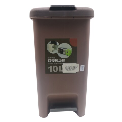 Buy Patched Double Covered Step Bin 10L Online | Carrefour Kenya