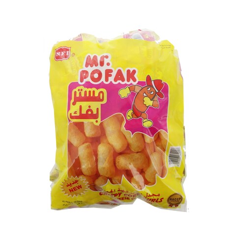 NFI Mr. Pofak Cheese Corn Curls 15g Pack of 40 price in UAE | Carrefour ...