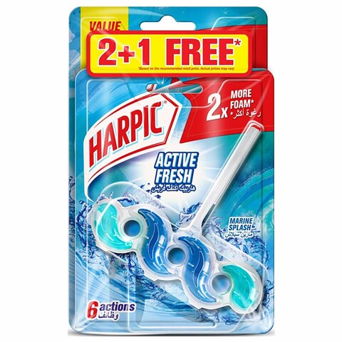 Buy Harbic Marine Splash Toilet Cleaning Blocks - 35 gram - 3 Pieces ...