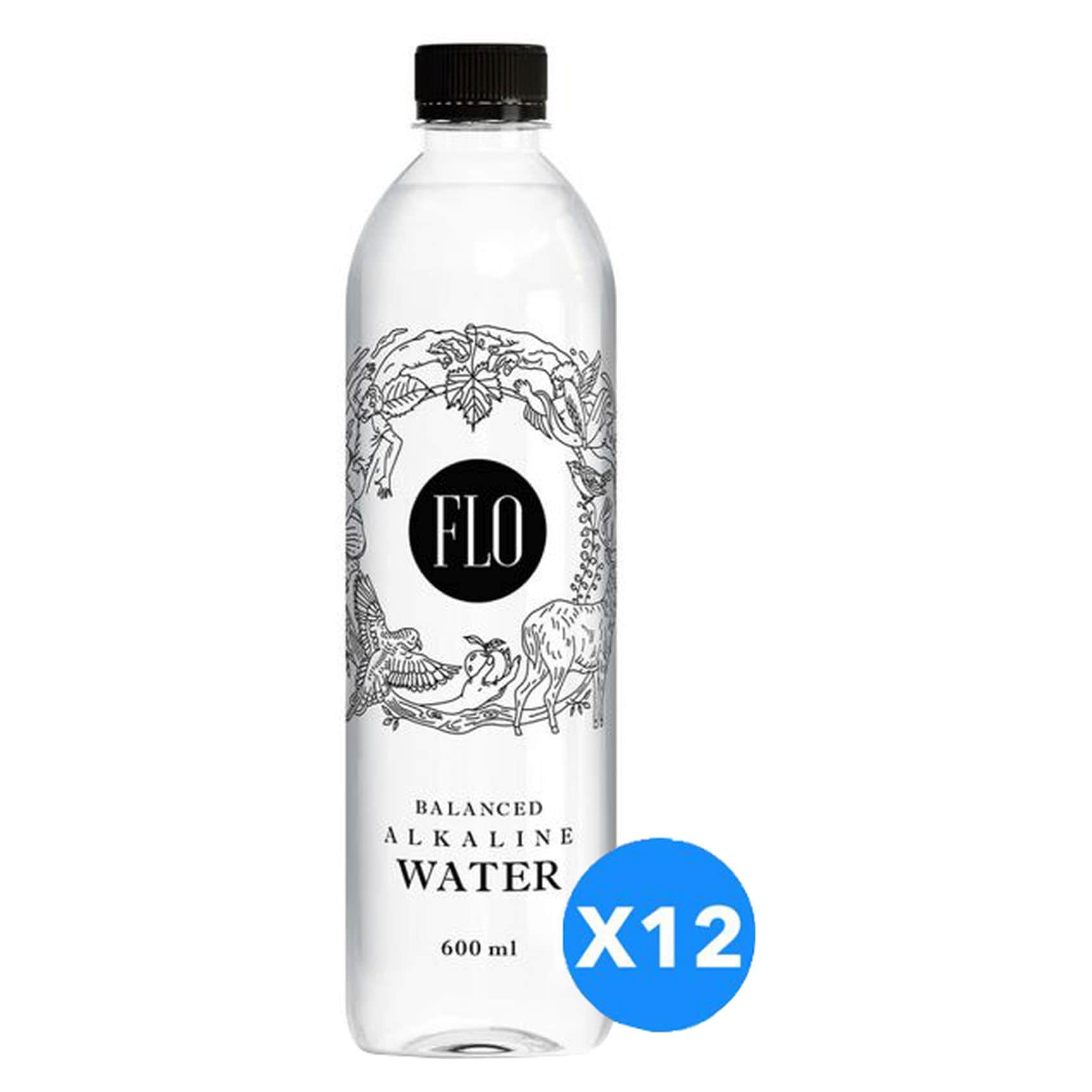 Buy Flo Natural Water - 600 ml - 12 Bottles Online | Carrefour Egypt