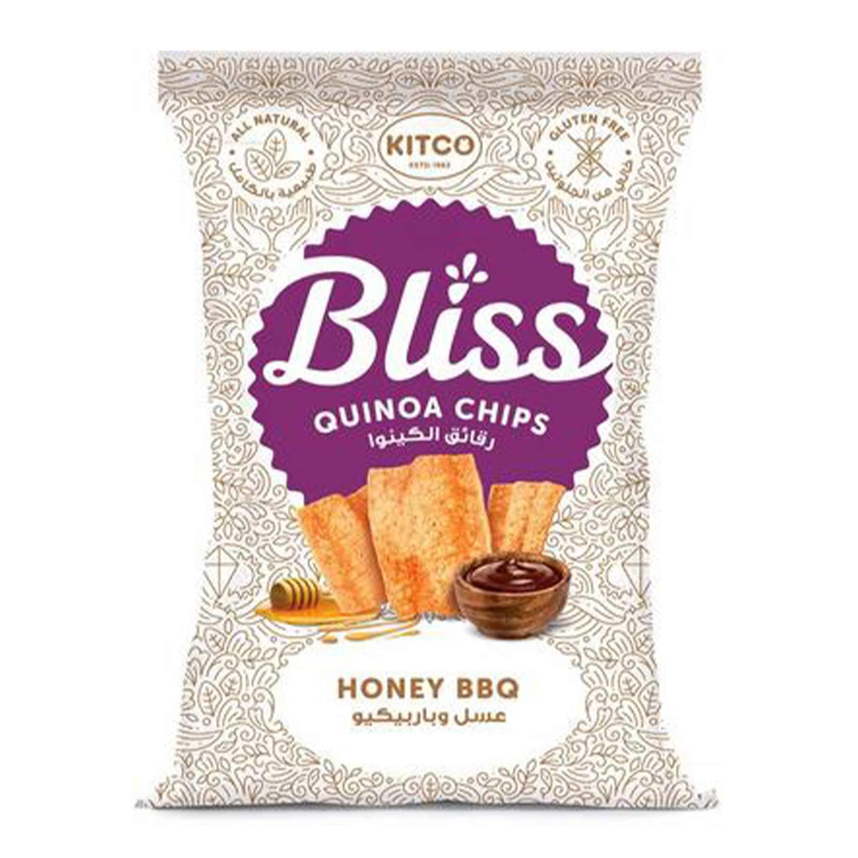 Buy Kitco Bliss Quinoa Chips Honey BBQ 135g Gluten Free Online ...