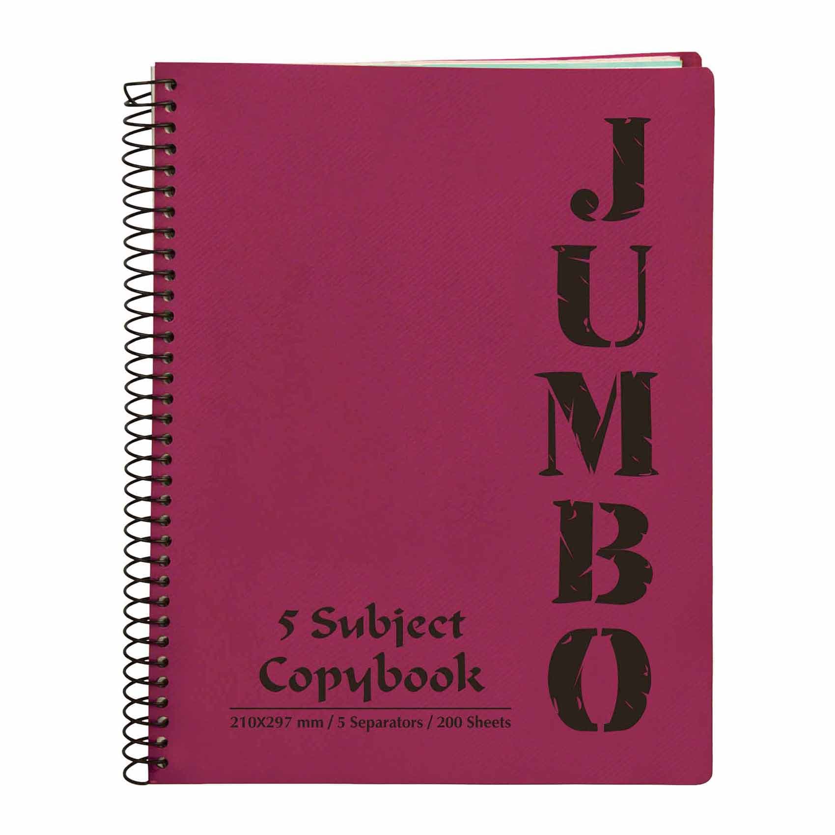 Buy Jumbo Notebook - 6 Subject - 240 Sheets Online | Carrefour Egypt
