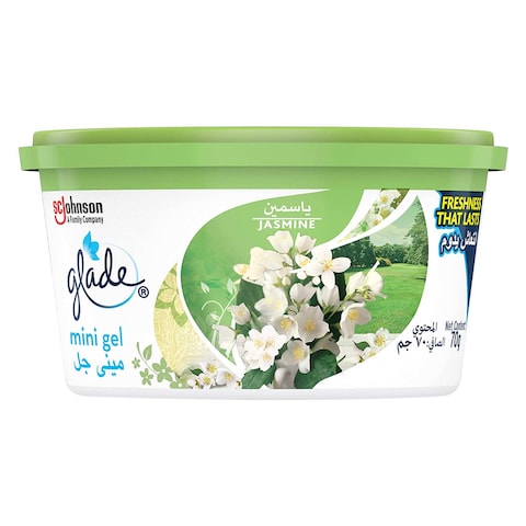Glade Jasmine Mini Gel Air Freshener - 70gm price in Kuwait | Carrefour ...