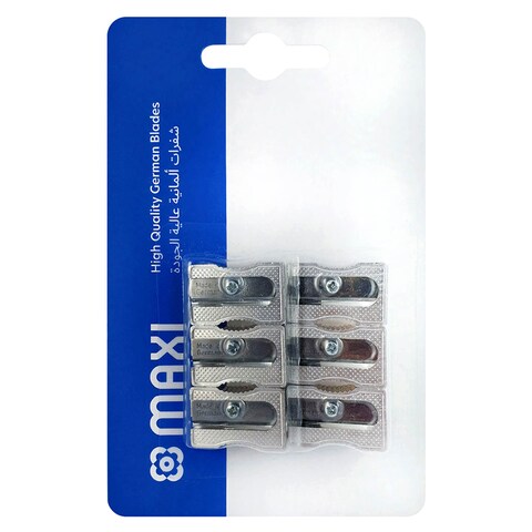 Maxi Metal Sharpener Silver 6 PCS price in UAE | Carrefour UAE ...