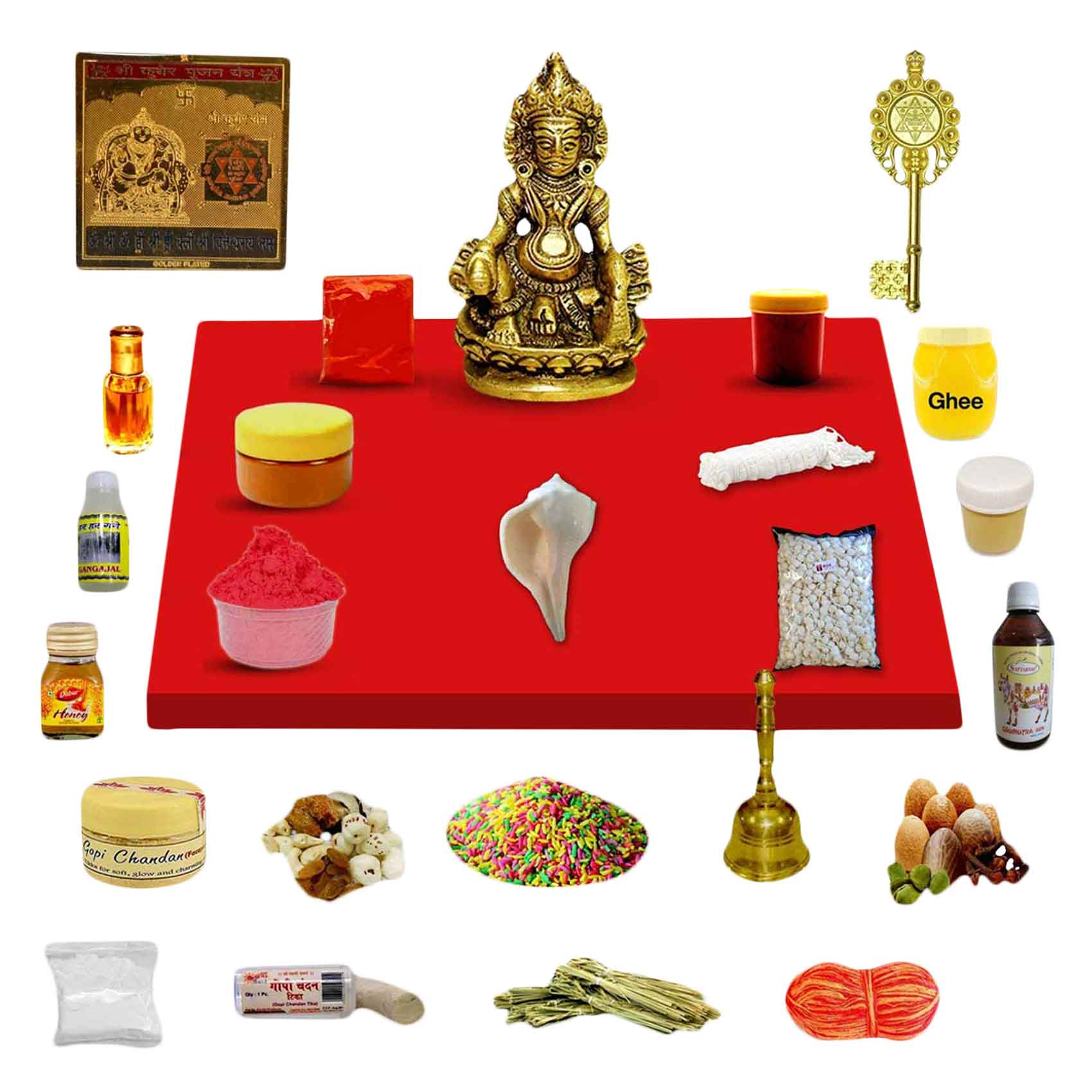 Buy KUBER GOLDHINDU POOJA KIT Online | Carrefour Kenya