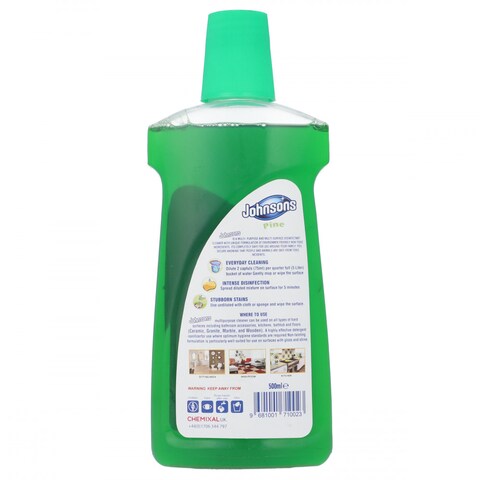 Buy Johnsons All Surface Cleaner Pine Disinfectant 500ml Online ...