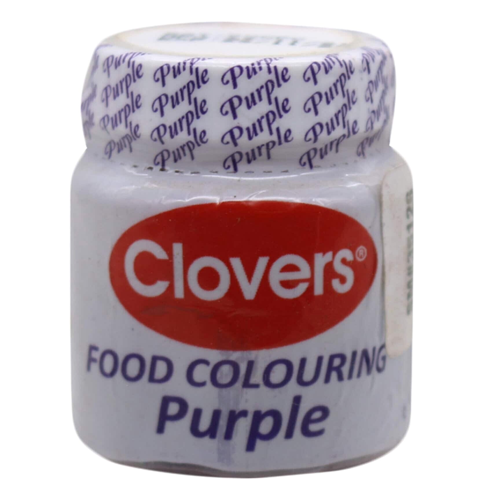 Buy Clovers Purple Food Colour Powder 10g Online | Carrefour Kenya