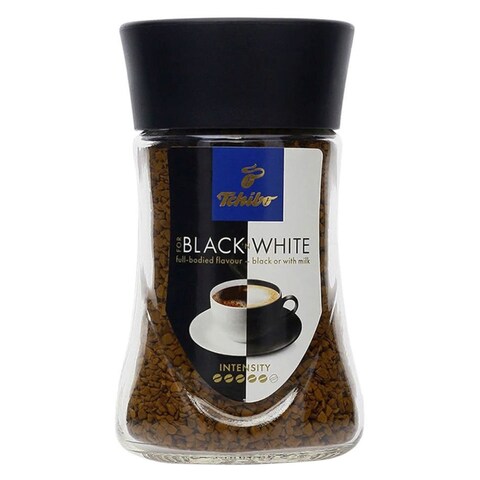 Buy Tchibo Black And White Instant Coffee - 50 Gram Online | Carrefour ...
