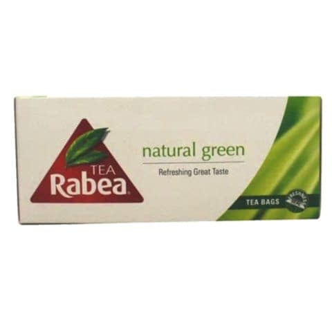 Rabea Natural Green Tea Bags Pack of 25 price in Kuwait | Carrefour ...