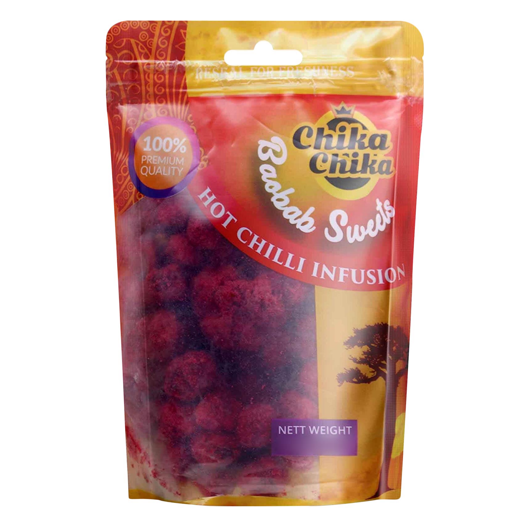 Buy Chika Chika Baobab Sweets Hot Chilli Infusion Mabuyu 100g Online ...