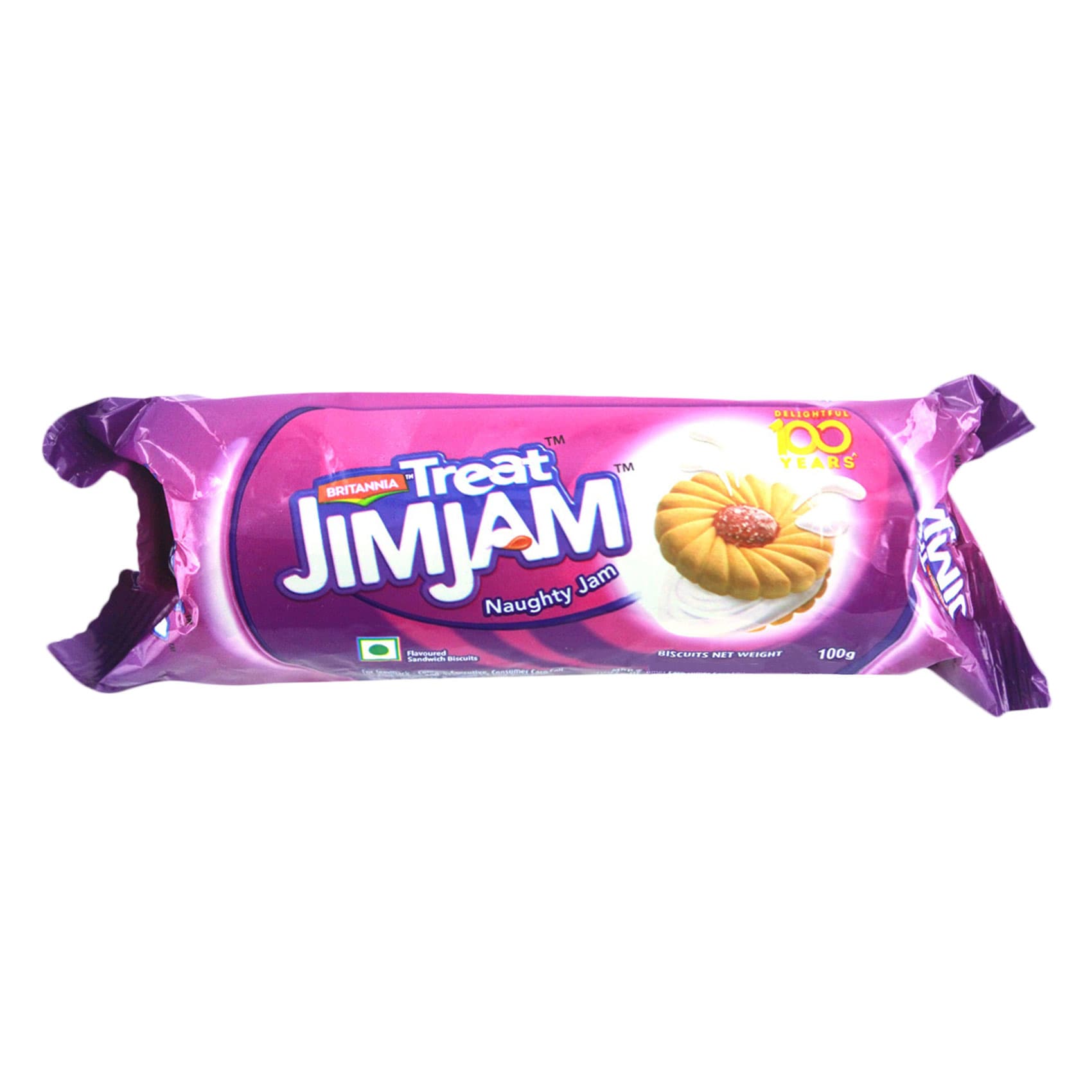 Buy Britannia Treat Jim Jam Biscuits 100g Online | Carrefour Kenya