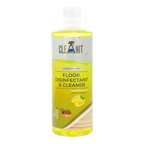 Buy Cleanit Floor Disinfectant & Cleaner Lemon Fragrance 500 ml Online ...