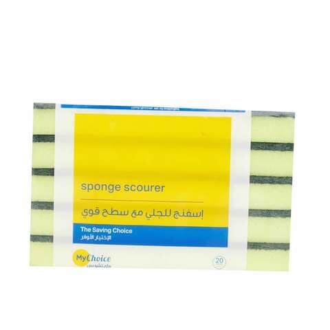 MYCHOICE COLORED SPONGE X 20 price in Kuwait | Carrefour Kuwait ...