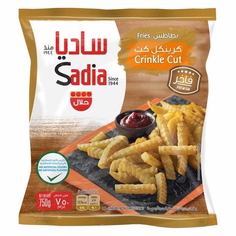 Sadia Crinkle Cut Fries 750g price in UAE | Carrefour UAE | supermarket ...